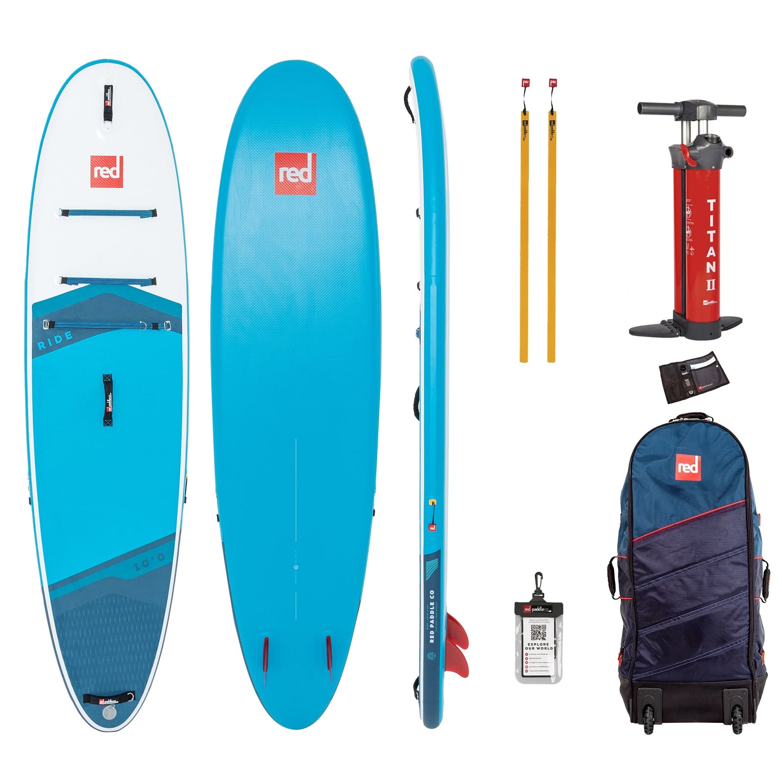 Red Paddle Co 10'6 Ride, 11'3 Sport, Voyager, Compact & More | Package ...