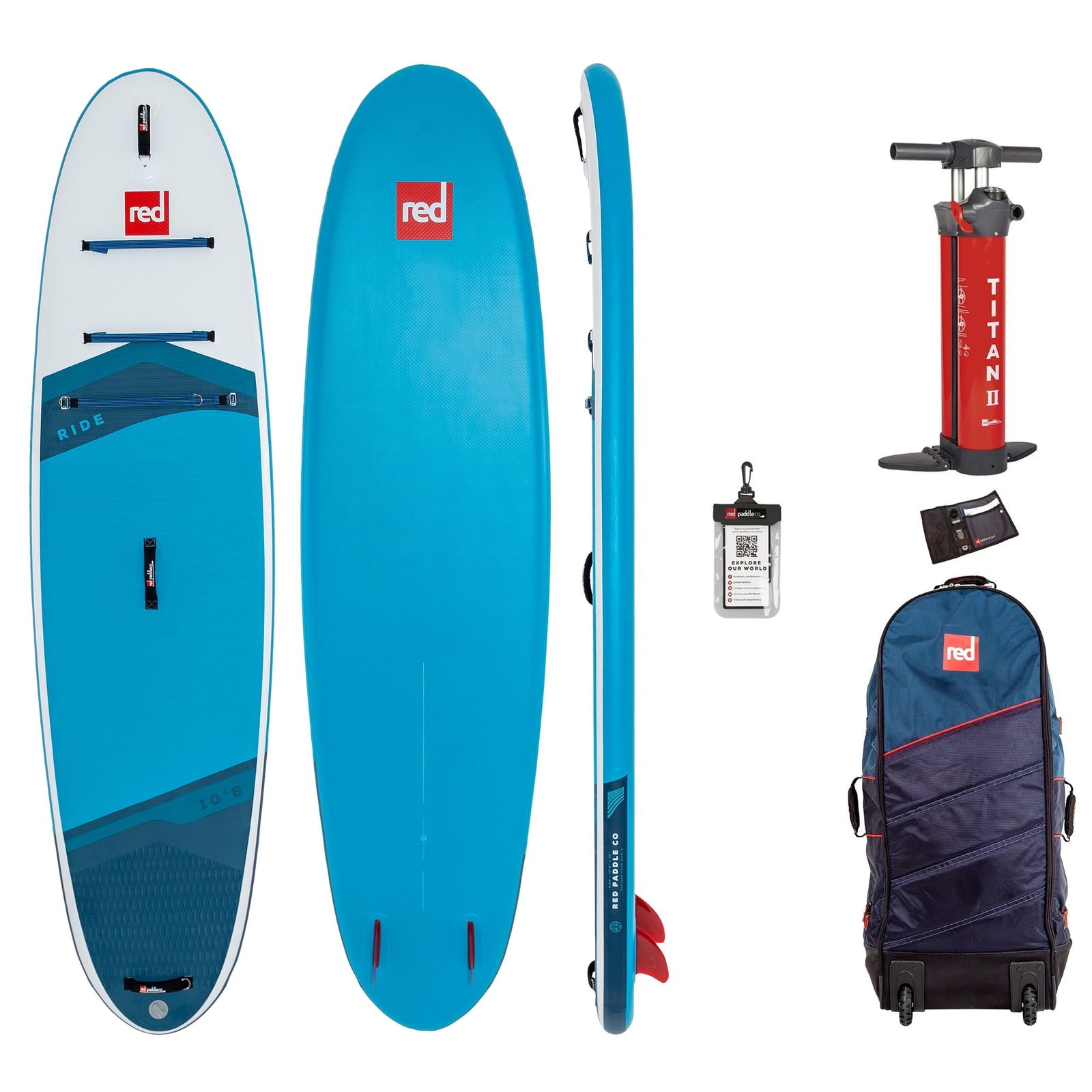 Red Paddle Co 10'6 Ride, 11'3 Sport, Voyager, Compact & More | Package ...