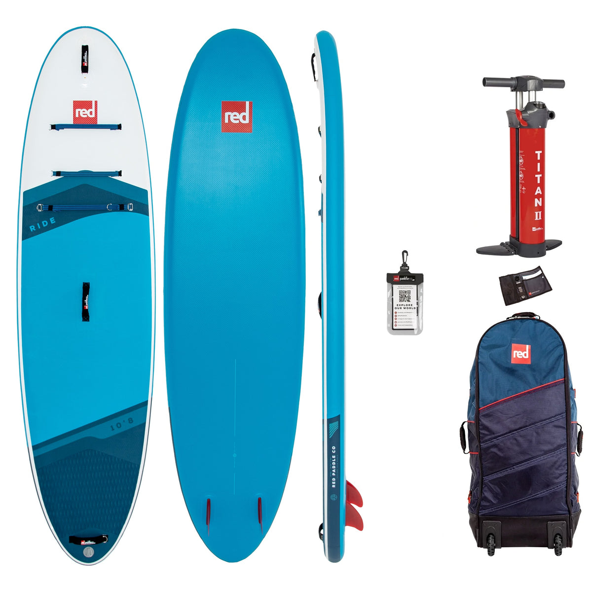Red Paddle Co 10'6 Ride, 11'3 Sport, Voyager, Compact & More | Package ...