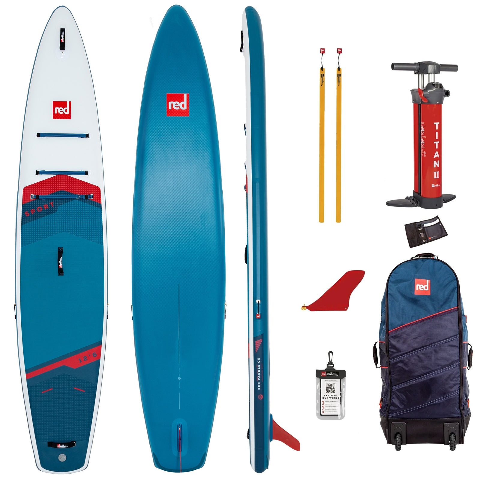 Red Paddle Co 10'6 Ride, 11'3 Sport, Voyager, Compact & More | Package ...